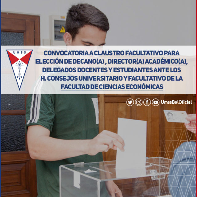 Claustro Facultad de Ciencias Económicas 2021 | Universidad Mayor de ...